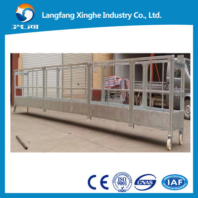ZLP800 aluminum platform/lifting rope platform/high rise window cleaning gondola