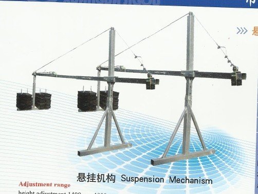 ZLP800 suspended access equipement in china for  window cleaning equipment working at height to india