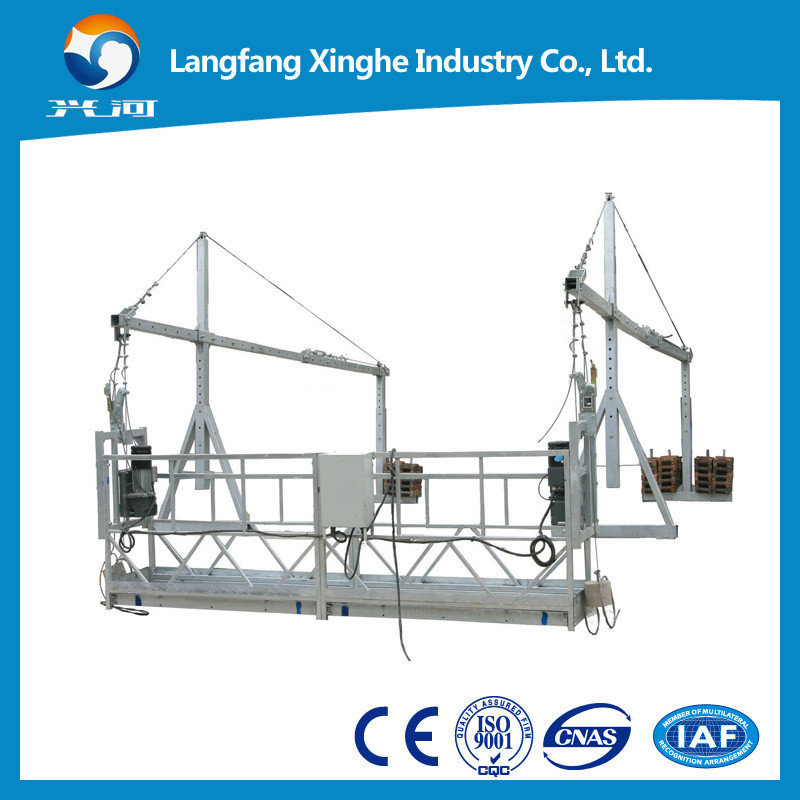 electric lifting cradle/zlp suspended hoist platform/gondola platform/electric scaffolding