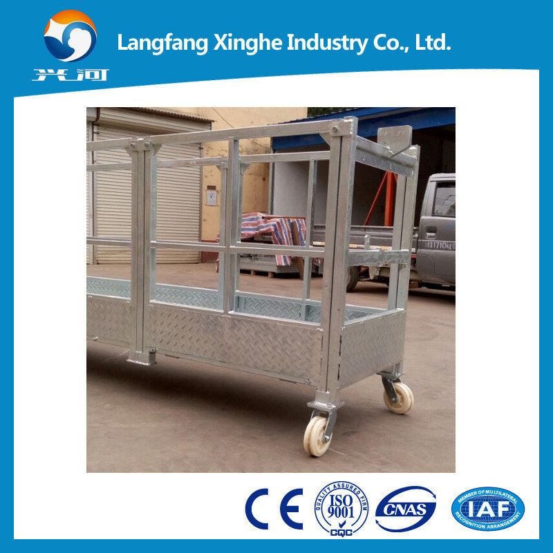 al suspended platform china，zlp630 gondola platform， zlp electric scaffolding