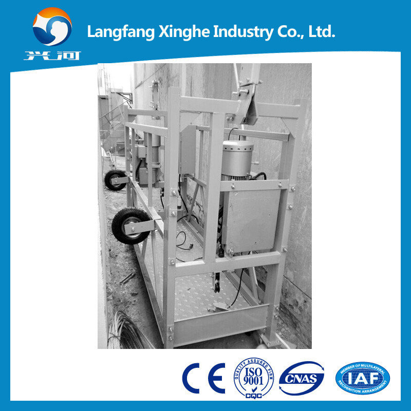 hot galvanized Suspended Platform Cradle Equipment 630 Rated Load of Suspended platform