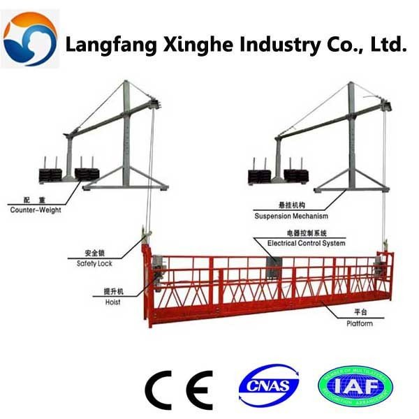 steel structure platform/ access suspended platform/ powered suspended platform