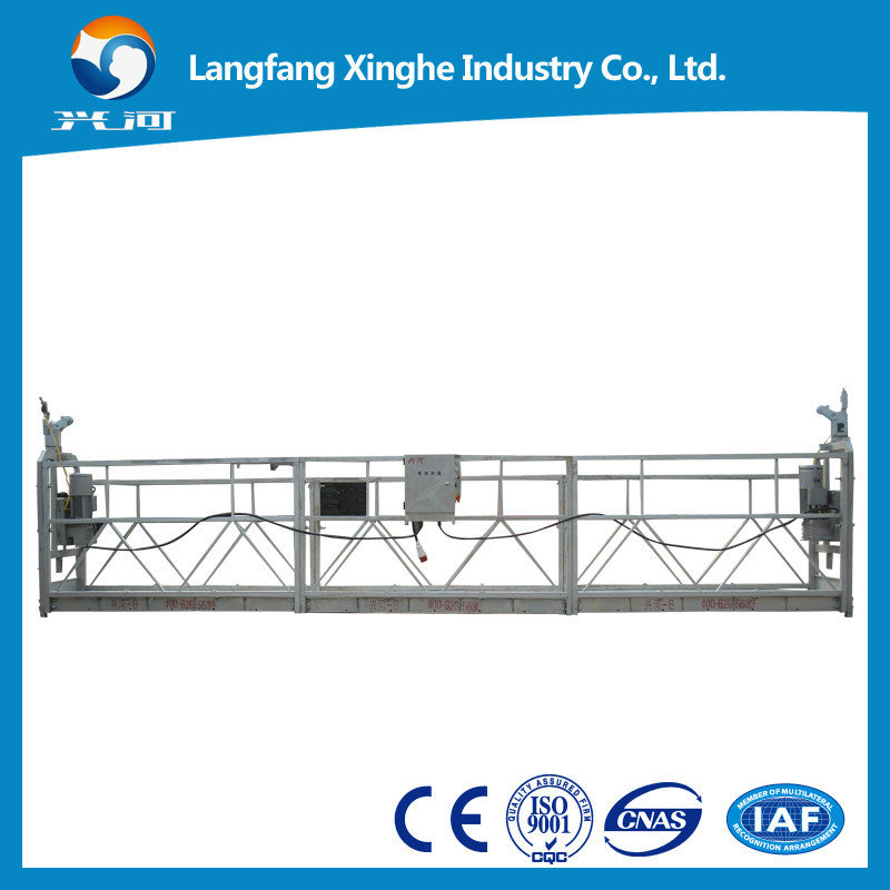 zlp630 rope suspended platform / suspended cradle gondola for window cleaning