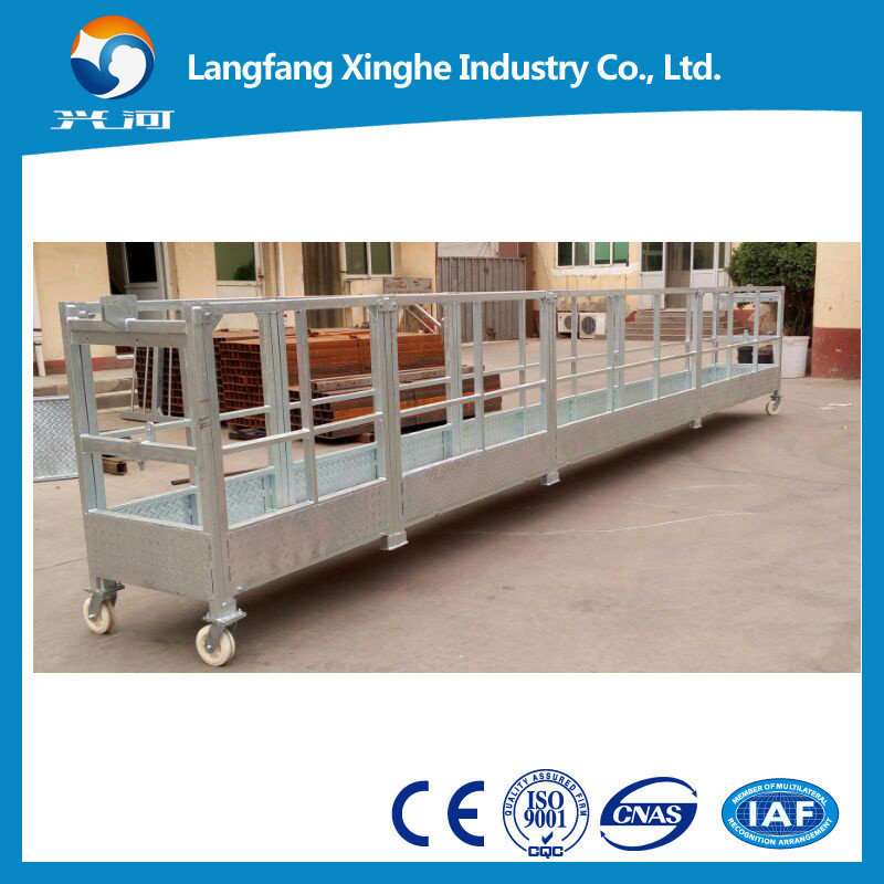 High rise roof suspended work platform/contruction facade cleaning equipment