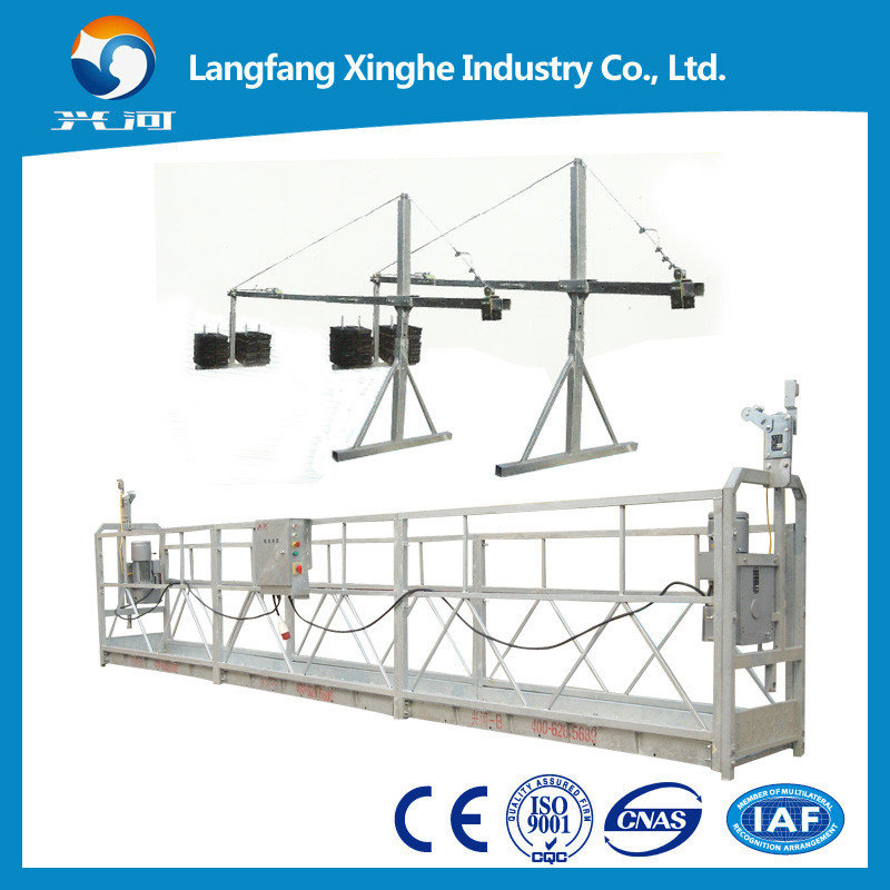 zlp 630 high rise roof suspende work platform/scaffolds suspended platform