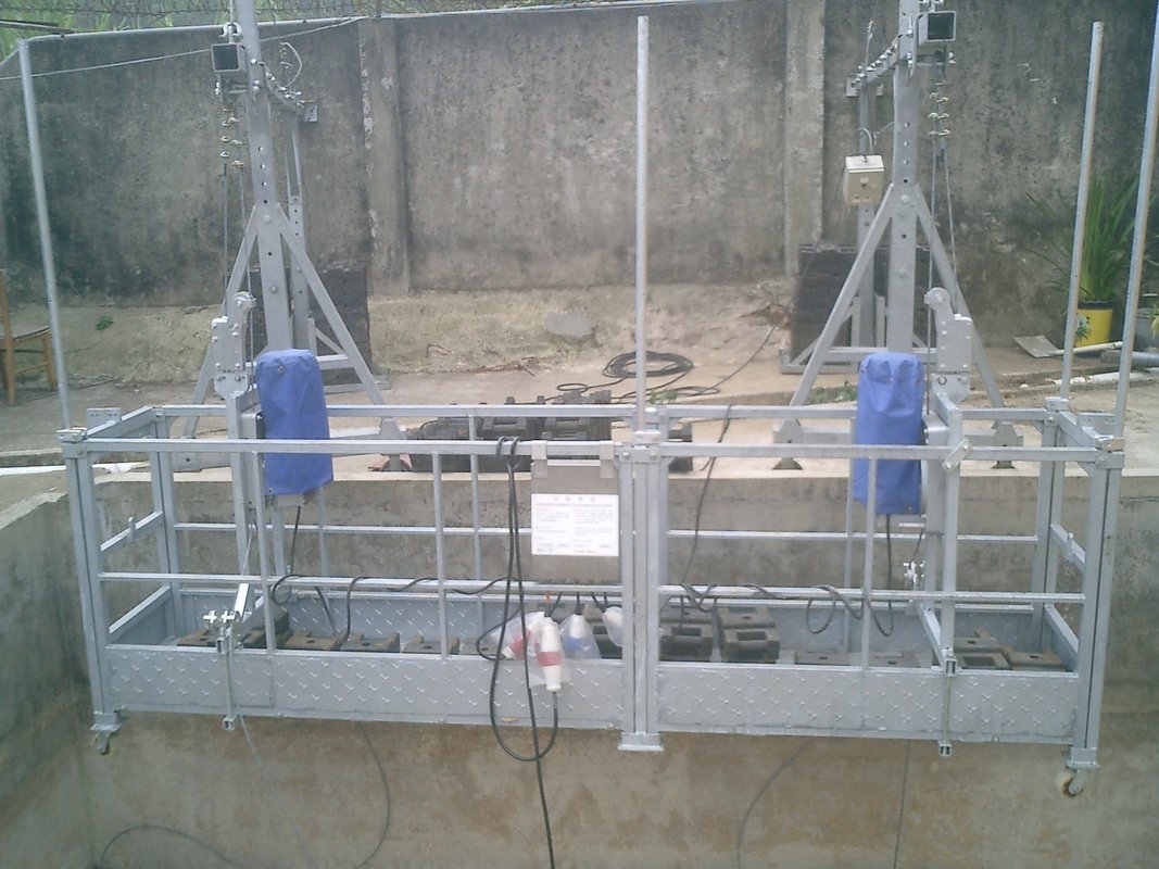 zlp630 hot galvanized  suspended platform / safety device cradle / gondola platform
