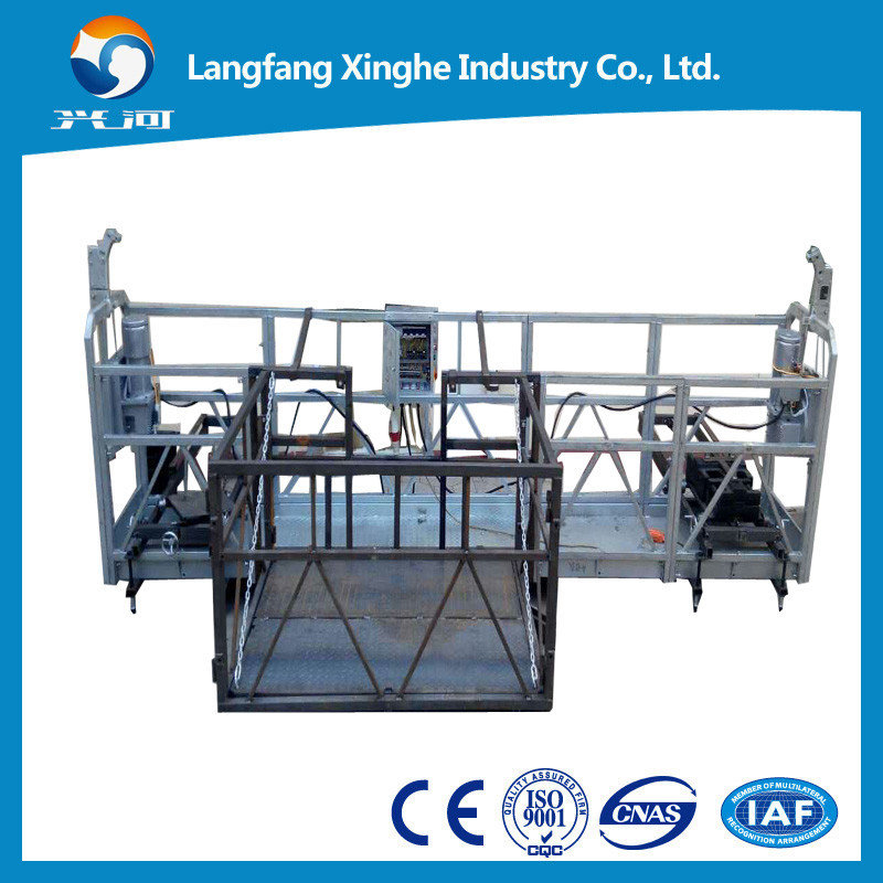 Hot dipped galvanizing suspended platform ZLP series/cradle/gondola for building painting