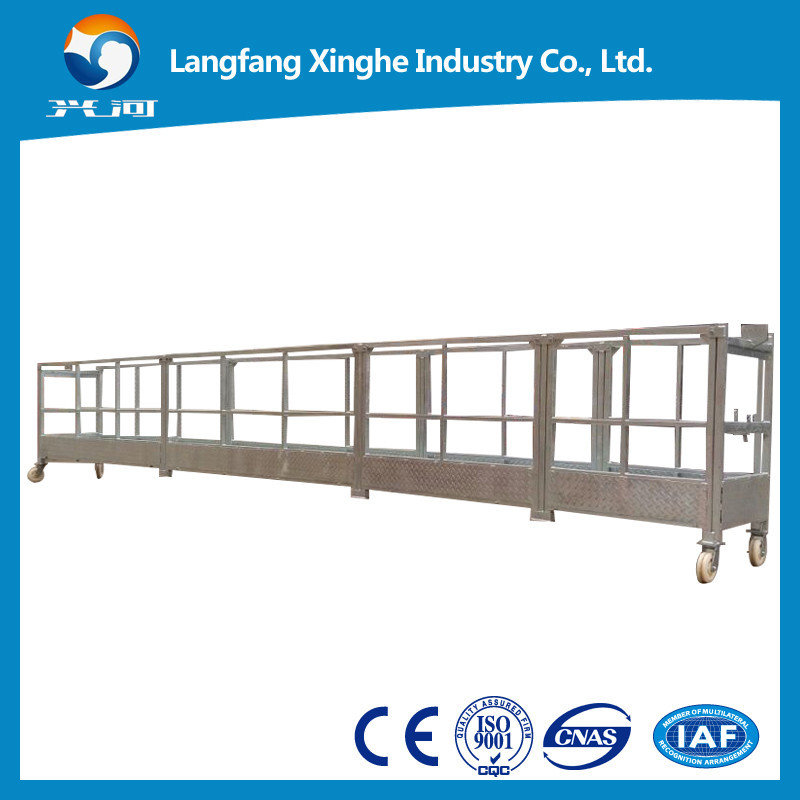 ZLPseries wall cleaning gondola/suspended platform/work platform/cradle/scaffolding