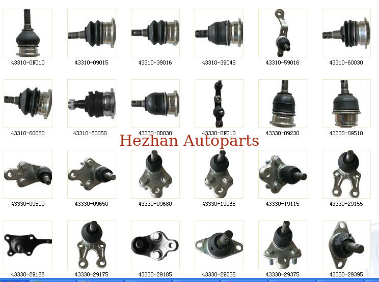 spare parts TOYOTA ball joint list High quality with brand packing One year warranty