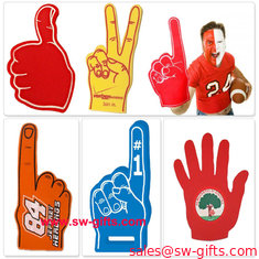 China Customer Made Finger Match Fan EVA Foam Hand Finger Cheering Promotional Wewing Eva supplier