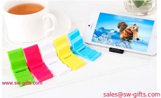 China Plastic Mini Phone Stand Portable Adjustable Holder For iPhone Foldable  Phone Holder supplier
