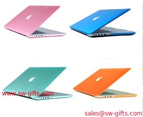 China Cool Frosted Surface Matte hard Cover Case For Macbook Air 11" 12''Laptop Case Cutout Logo supplier