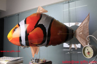 China HOT Sale Remote Control Rlying Shark Electric Fish RC Fishing Plastic Inflatable Blimp supplier