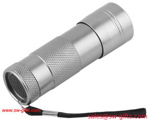 China Aluminium Invisible Blacklight Ink Marker 12LED UV Ultra Violet Mini Portable Flashlight supplier