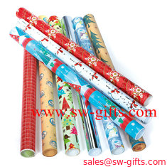 China Customized various designs wrapping paper & Gift wrapping paper & christmas wrapping paper supplier