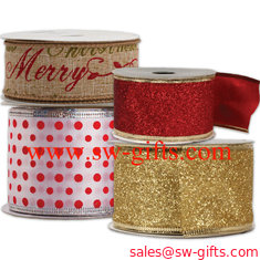 China Printed polyester satin grosgrain ribbon Decorative Polyester Satin Ribbon supplier