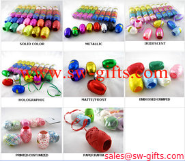 China Christmas gift accessory ribbon assorted colors star bow shinning ribbon For Gift Packing supplier