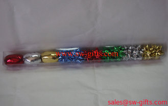 China PP christmas ribbon bow star christmas decoration ribbon wired ribbon carft supplier