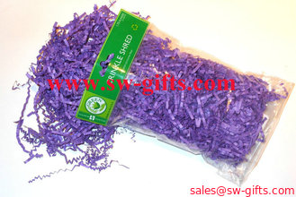 China Gift wrapping box tissue shredded colorful paper shredded packing shredded supplier