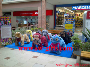 China China plush toys factory stuffed toys manufacture tiger animal rides gifts supplier