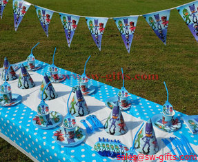 China Mask Hero Kids Birthday Party Decoration Set Party Supplies Baby Birthday Pack event party supplies supplier