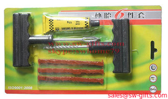 China 2017 New Car Tire Repair Tool Kit For Tubeless Emergency Tyre Fast Puncture Plug Repair Block Air Leaking For Car Truck supplier