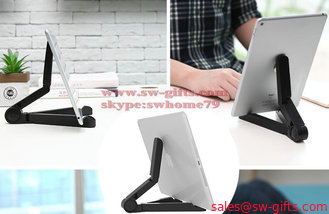 China Flexible Tablets Phone Stand Case for iPad 2 3 4 Air 2 Mini for iPhone 4 5s 6 6S Plus For Galaxy S5 S6 Edge 360 Folded supplier