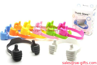 China Hot Selling Adjustable Thumbs Stand Car Desktop Holder Mount For iPhone Samsung Tablet PCs supplier