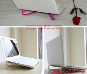 China Essential Work Travel Computer Accessories Portable Simple Laptop Cooling Bracket Notebook Adjustable Cooler Pad Stand supplier