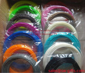 China 3D Pen Filament ABS/PLA 1.75mm Plastic Rubber Printing Material For 3D Printer Pen Filament supplier