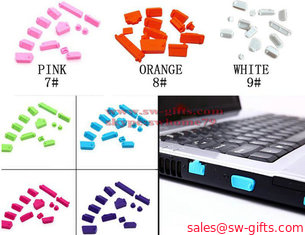 China Colorful Silicone Laptop Anti Dust Plug Cover Stopper Universal Laptop dustproof usb dust plug Computer Accessories supplier