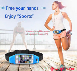 China Sports Case Pouch For iPhone 6 7 Plus Xiaomi Pro 4X 4A Note 4 4X Mi5 Mi6 Samsung Universal Waist Phone Waterproof Bag supplier