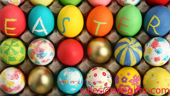 Easter Eggs Plastic Bright Egg Assortment DIY Decoration Assortment Toy supplier