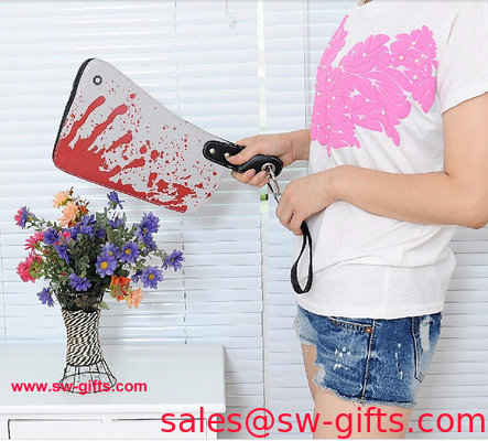 Fashion Designer Clutch Women Clutch PU Creative Rock Punk Blood Kitchen Knife Handbags supplier
