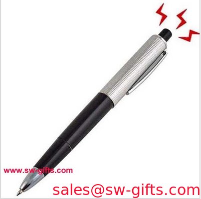 Joker Play Shocking Electric Shock Novelty Metal Pen Prank Trick Joke Gag New Funny Toy supplier
