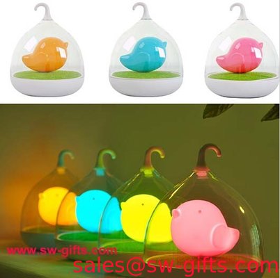 Hand Held Dimmable Night Light Kids Gift Romantic Birdcage Touch Sensor Control Lamps LED supplier