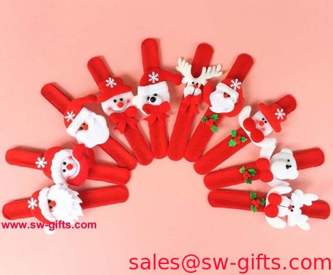 Bracelet Kids Toys Christmas Snowman Santa Claus Party Supplies Christmas Decoration supplier