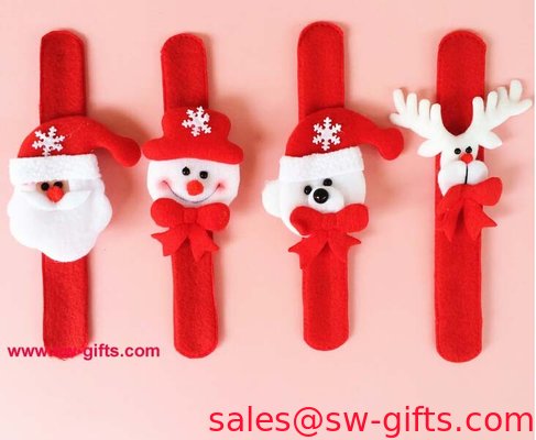 Bracelet Kids Toys Christmas Snowman Santa Claus Party Supplies Christmas Decoration supplier