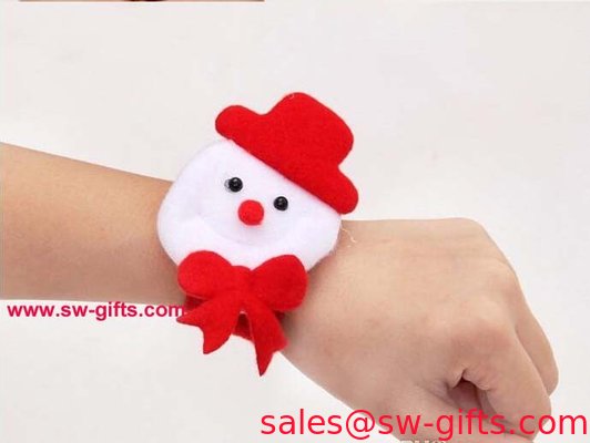 Bracelet Kids Toys Christmas Snowman Santa Claus Party Supplies Christmas Decoration supplier