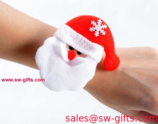 Bracelet Kids Toys Christmas Snowman Santa Claus Party Supplies Christmas Decoration supplier