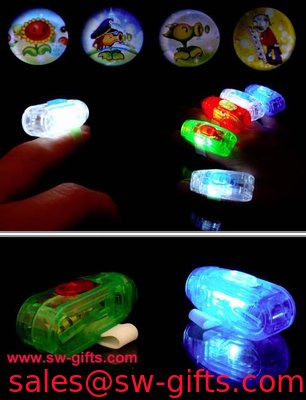 Projection Finger Lights Cartoon Patterns Projector Lamps Mini Flashlight Projection Lamp supplier
