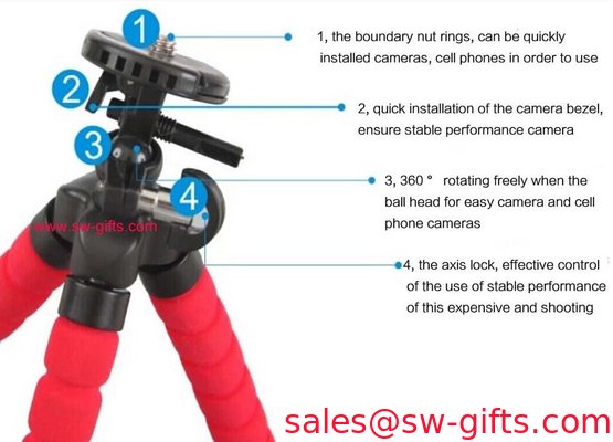 Car Phone Holder Flexible Octopus Tripod Bracket Selfie Stand Mount Monopod Styling Parts supplier