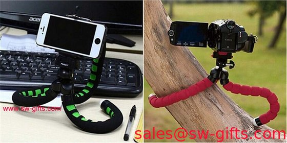 Car Phone Holder Flexible Octopus Tripod Bracket Selfie Stand Mount Monopod Styling Parts supplier