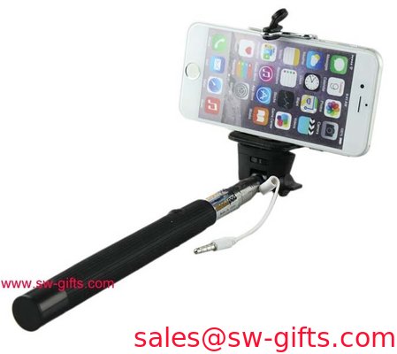 Universal Extendable Handheld Mobile Phone Monopod Camera Tripod Phone Holder Stick supplier