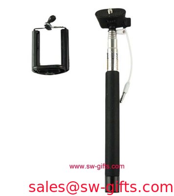 Universal Extendable Handheld Mobile Phone Monopod Camera Tripod Phone Holder Stick supplier