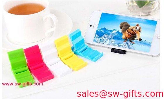 Plastic Mini Phone Stand Portable Adjustable Holder For iPhone Foldable  Phone Holder supplier