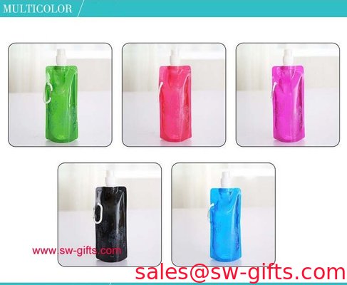 Portable Folding Water Bottle Bladder New Gifts Outdoor Sport Portable Folding Water Bag supplier