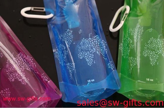 Portable Folding Water Bottle Bladder New Gifts Outdoor Sport Portable Folding Water Bag supplier