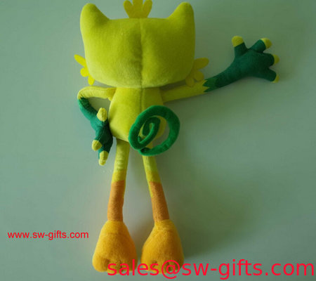 2016 Brazilian Olympic Mascot Vinicius Plush Doll Stuffed Toy 30cm Come From Rio de Janeir supplier