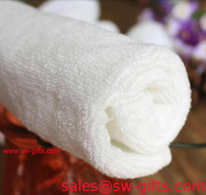 Soft Bath Towel White Cotton Big Hotel Towel Washcloths Wedding Hand Towels supplier